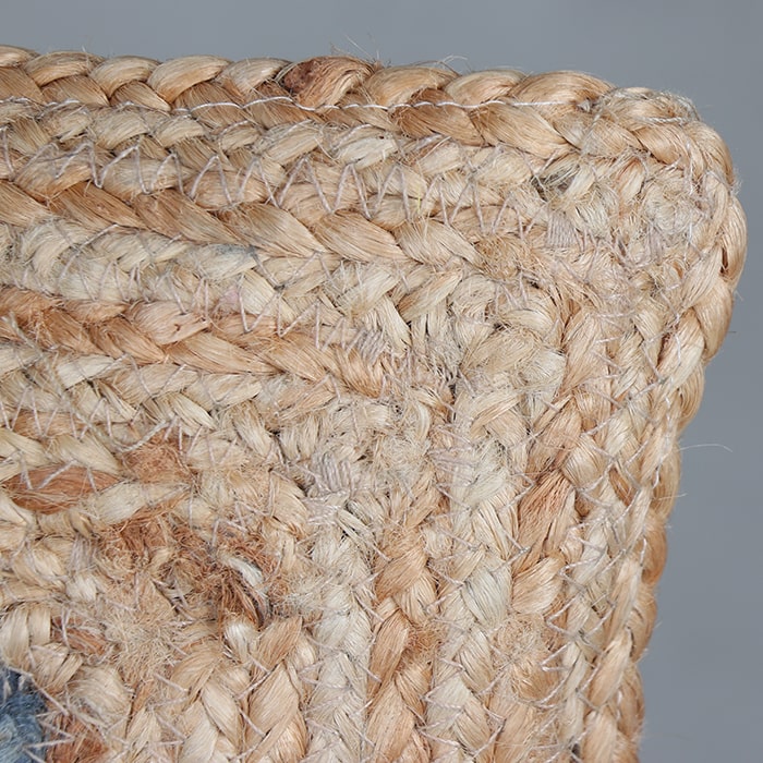 FUNDA COJIN YUTE AZUL – Area Design