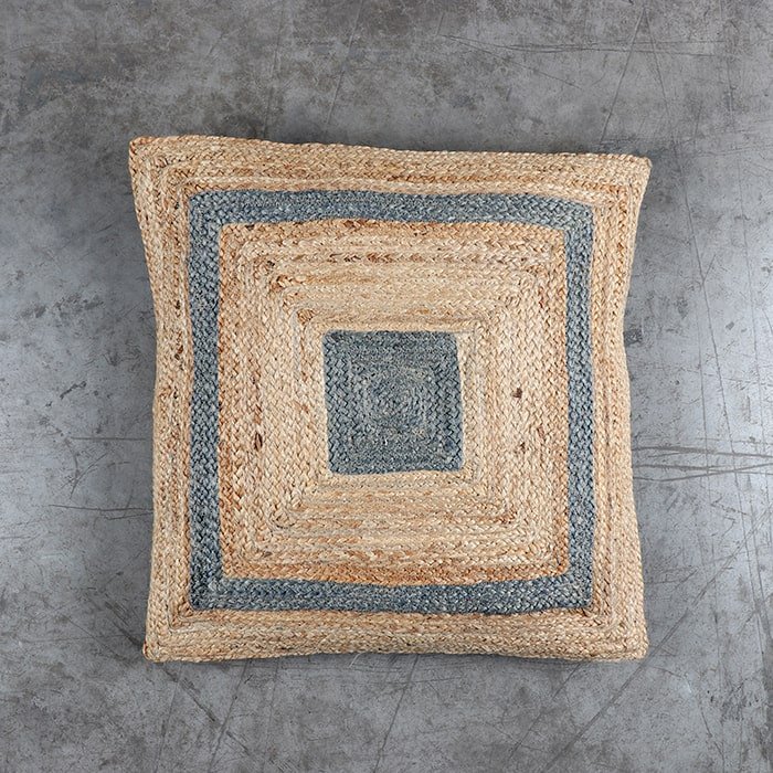 FUNDA COJIN YUTE AZUL – Area Design